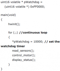 워치독 타이머 (WDT, Watchdog Timer)